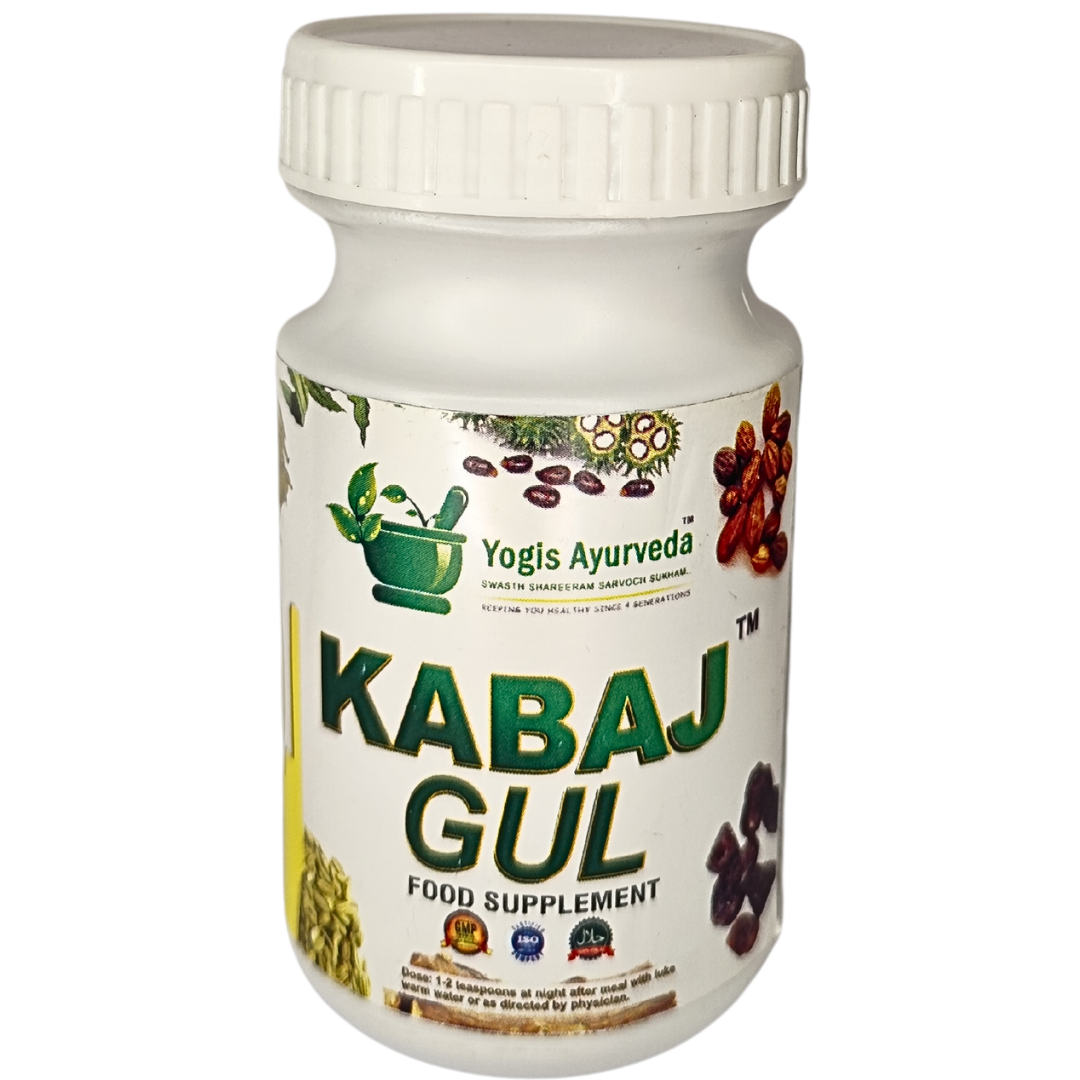 KabajGul Powder (Constipation Relief) 100 gms – Yogis Ayurveda